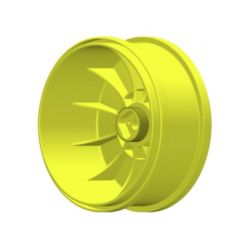 GRP - Rims Yellow (pair) Square fitment